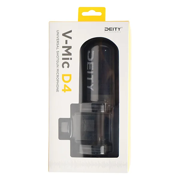 Deity Microphones V-Mic D4 Camera-Mount Shotgun - Creatorbuk